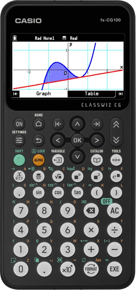 CASIO FX-CG100-W-DT HESAP MAKİNESİ