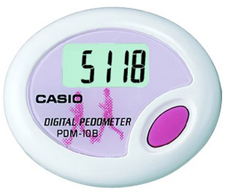 CASIO KRONOMETRE PDM-10B-7DF Pedometre Saati